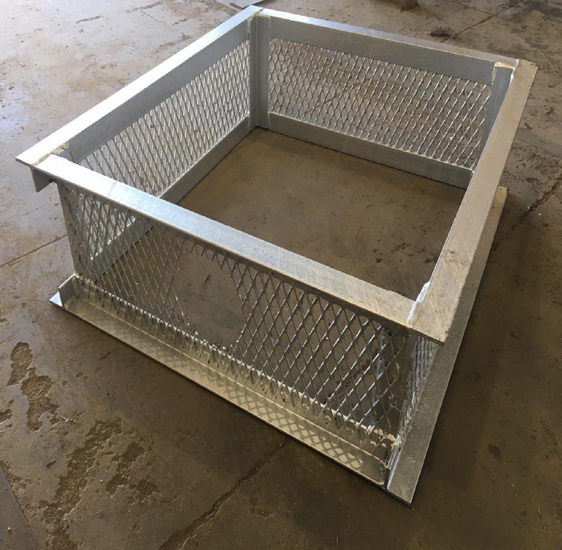 Radon Cage | Abacus Steel Inc.